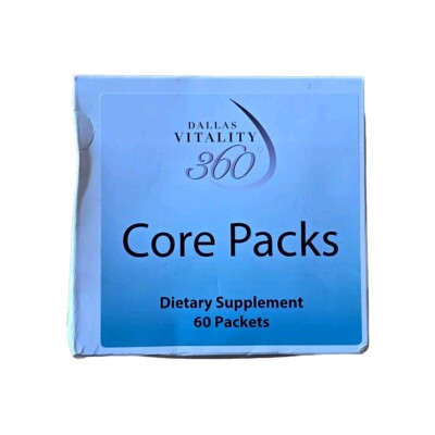 Core Dietary Supplement Packs by Dallas Vitality 360 (60 Packets) | eBay