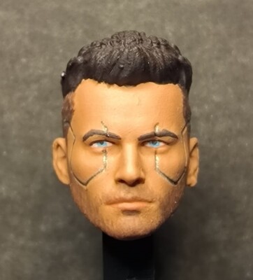 266 - CYBERPUNK V MALE custom HEAD SCULPT RESIN CASTING miniature head ...