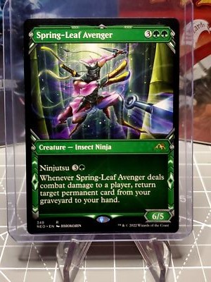 MTG Spring-Leaf Avenger (Showcase) Kamigawa: Neon Dynasty - NM | eBay