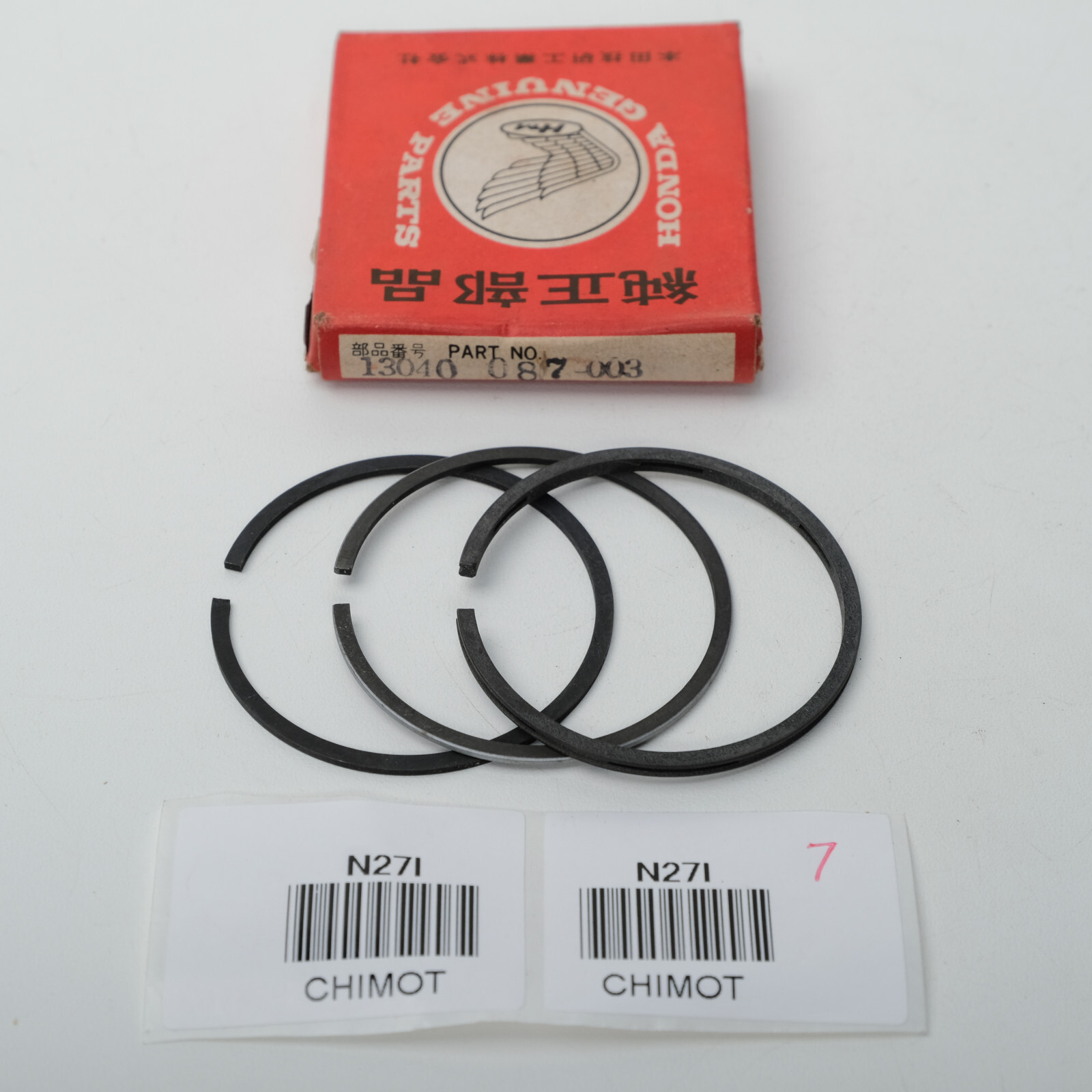 Fit For Honda CL70 SL70 XL70 ATC70 C70 CT70 Piston Rings 0.75 Nos 13040 ...