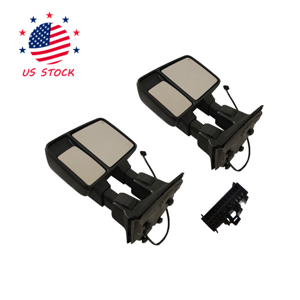 Pair For 08-16 Ford F250 F350 F450 F550 Super Duty Towing Manual Signal ...