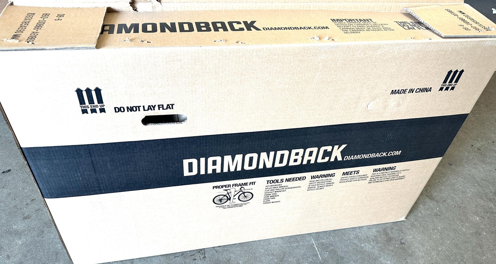 Diamondback Podium Team Disc Equipe Carbon 54cm 700c Road Bike Frame ...