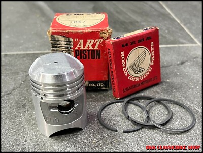 NOS Honda sport cub 50 C110 CA110 C111 CA111 Piston & Ring set STD ...