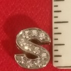LOT OF 8MM RHINESTONE SLIDE LETTERS- A - Z - CHARM -BRACELETS-JEWELRY ...