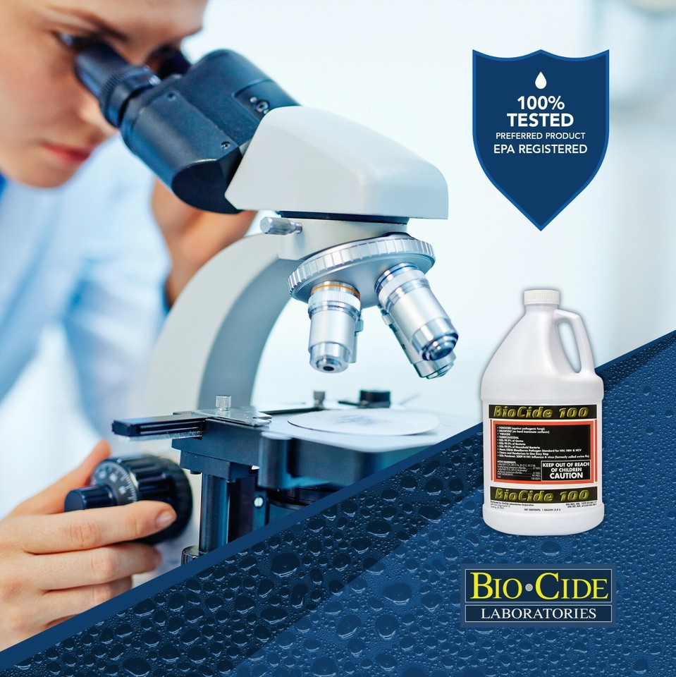 Biocide 100 Multi-Purpose Disinfectant Spray | DIY Mildew and Fungi ...