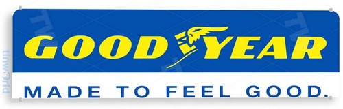 TIN SIGN Goodyear Mechanic Décor Art Auto Shop Bar Parts Tires Garage ...
