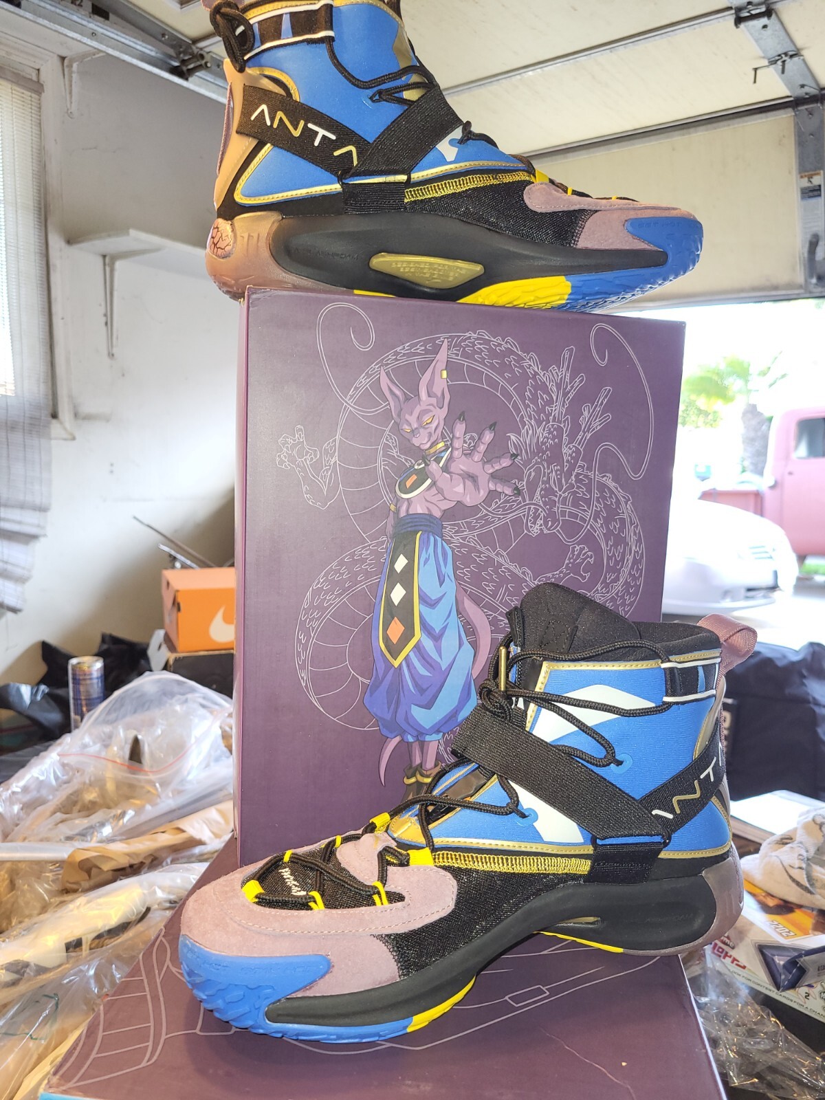 ANTA x Dragon Ball Beerus Bash Sneakers Shoes Anime Manga Movie | eBay