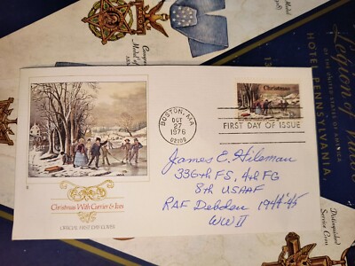 WWII Fighter Pilot 1st Lt. JAMES E, HILEMAN, USAAF 336th FS/4th FG ...