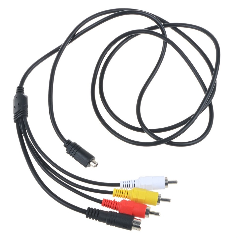 AV A/V Audio Video TV Cable Cord For SONY DCR-DVD105/e DCR-DVD103/e/v ...