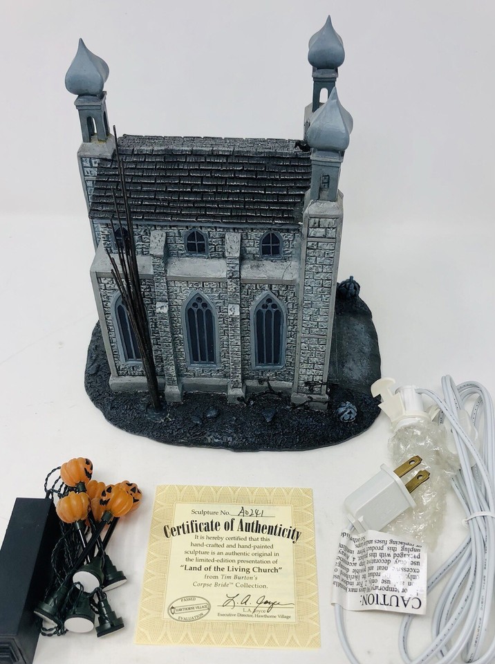 Hawthorn Village Corpse Bride Land Of The Living Church Tim Burton ...