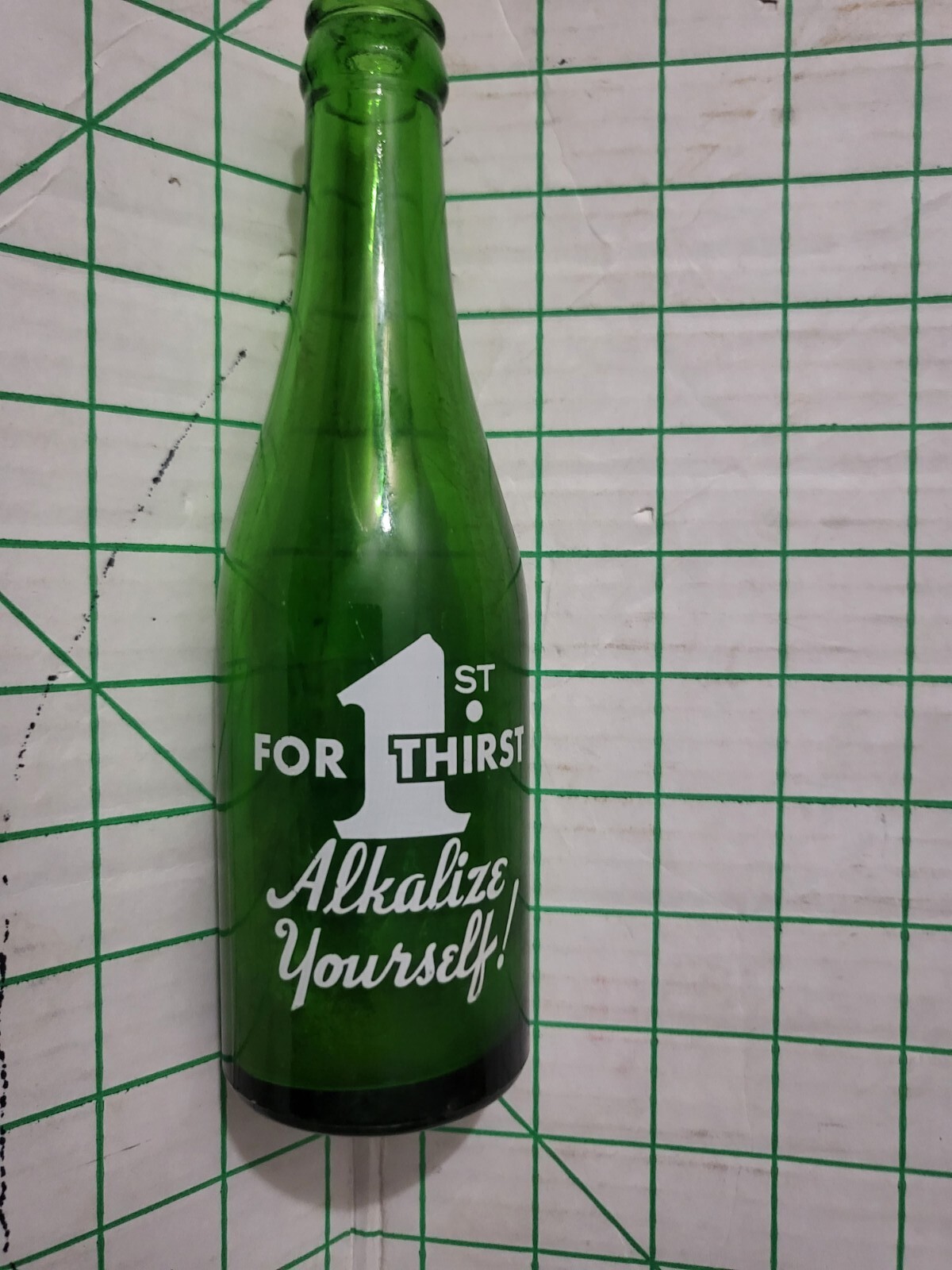 Liano’s Lithiated Lemon Soda Bottle Globe Miami Arizona 7up bubble up ...