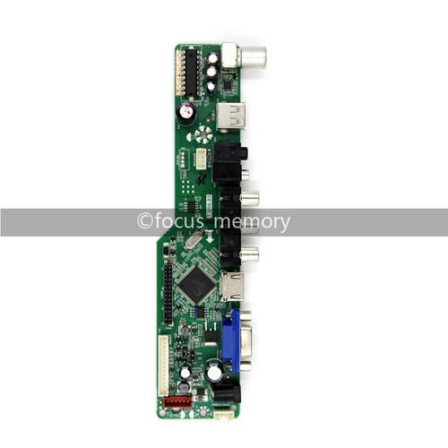 LCD LED screen Controller Board lvds Kit For LTN156AT05 TV+HDMI+VGA+USB ...