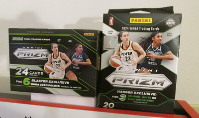 2 OPEN 2024 Panini Prizm WNBA Basketball Blaster Boxes 71 cards SEE ...
