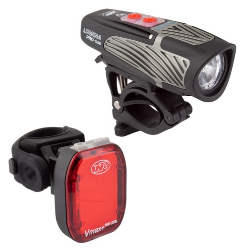 NEW NiteRider Lumina Pro 1200 and Vmax+ 150 Combo USB Bicycle Bike ...