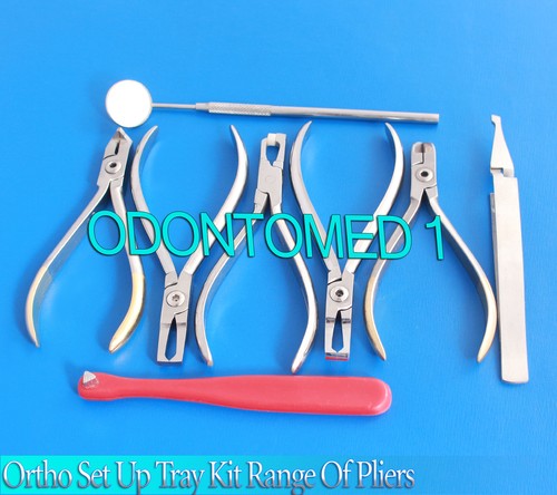 Ortho Set Up Tray Kit Range Of Professional Pliers-Orthodontic ...