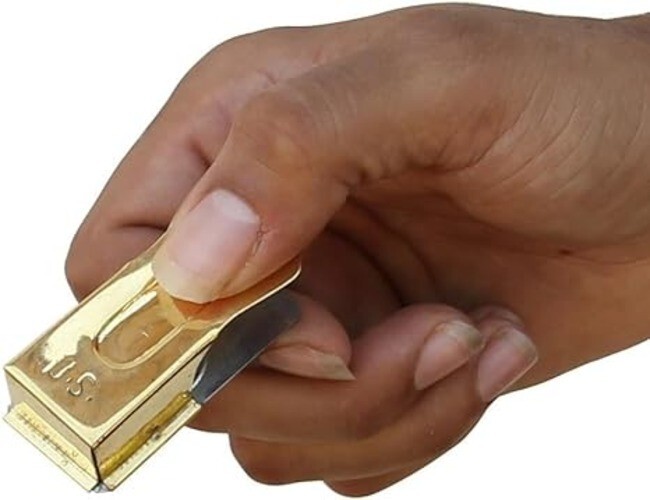 U.S. WWII D-Day Paratrooper Brass Signaling Cricket Clicker | eBay