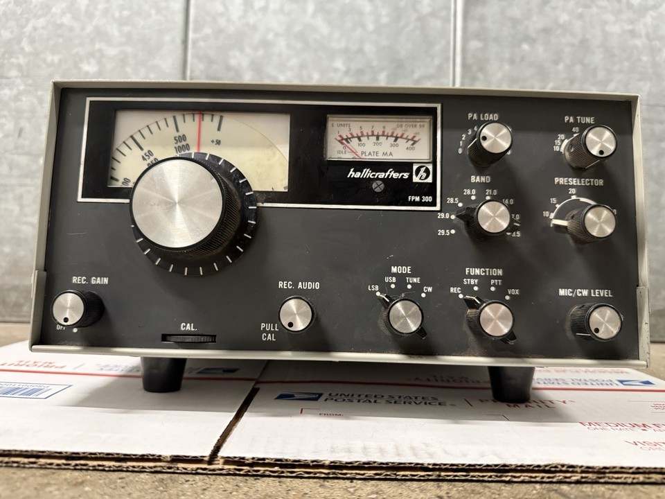 Hallicrafters FPM-300 MKII Vintage Ham Radio Transceiver (untested) | eBay
