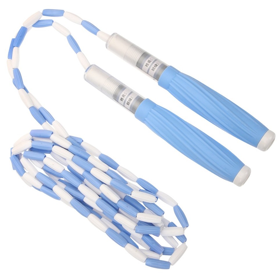 3pcs Long Skipping Rope Children Beaded Jump Rope Adjustable Skipping ...