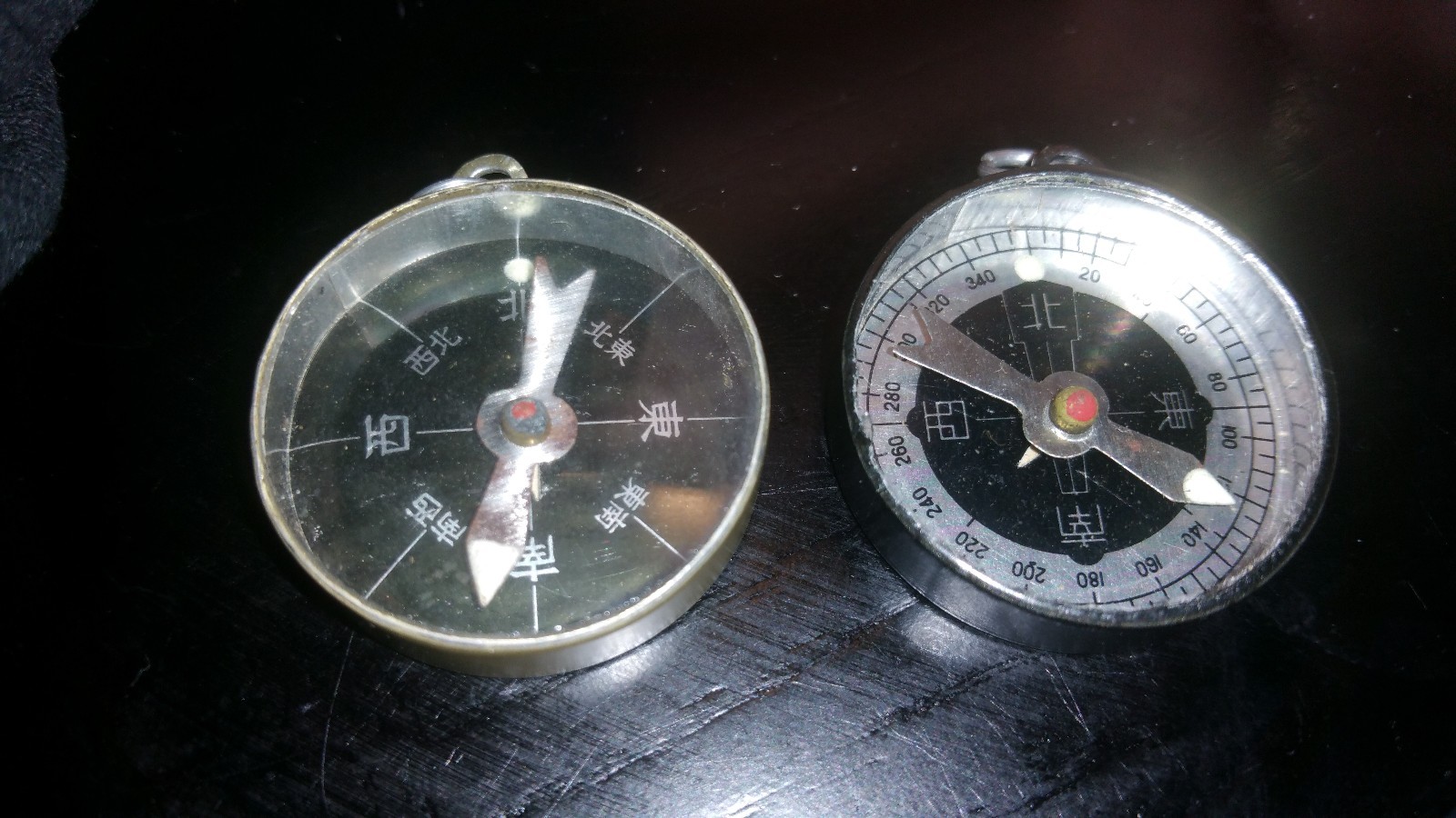 WWII JAPANESE COMPASS metal samurai sword collectible army navy tool ...