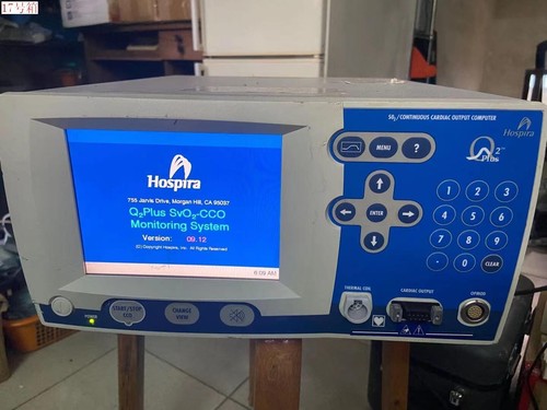 Hospira O2 Plus SVo2 Continuous Cardiac Output Computer with Optical ...