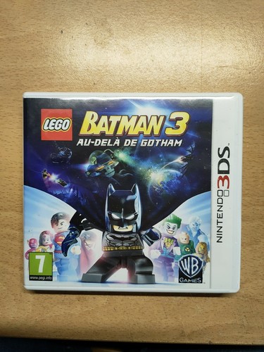 NINTENDO 3DS LEGO BATMAN 3 AU DELA DE GOTHAM JEU EN FRANCAIS COMPLET ...