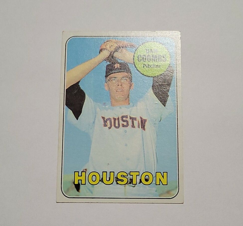 1969 Topps #389 Dan Coombs Houston Astros Vintage Baseball Card NM-MT ...