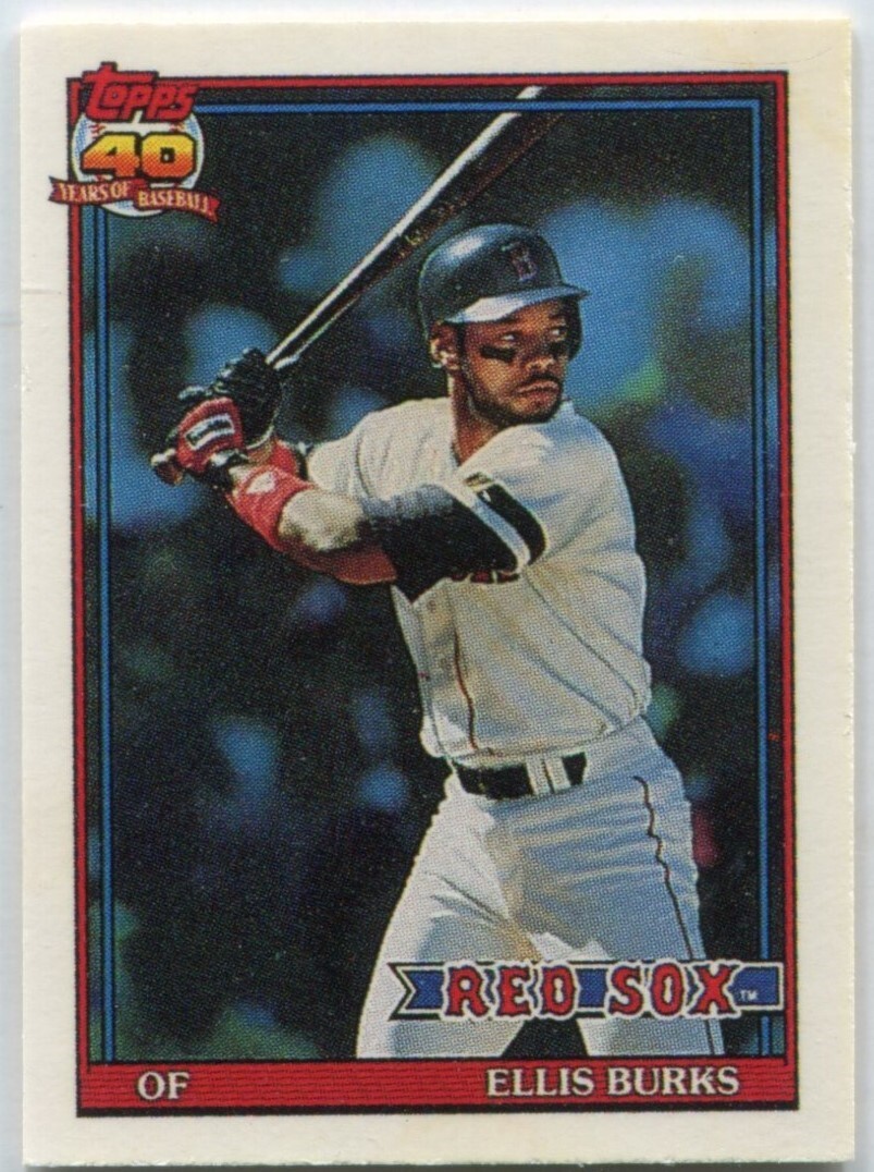 1991 Topps Cracker Jack Series 2 - #8 Ellis Burks for sale online | eBay