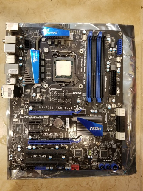 MSI P67A-GD65, LGA 1155, Intel (P67A-GD65-B3) Motherboard for sale ...