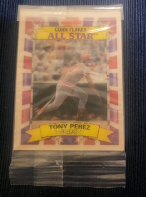 1992 Kellogg's Corn Flakes All Star 3D Tony Perez - Cincinnati Reds ...