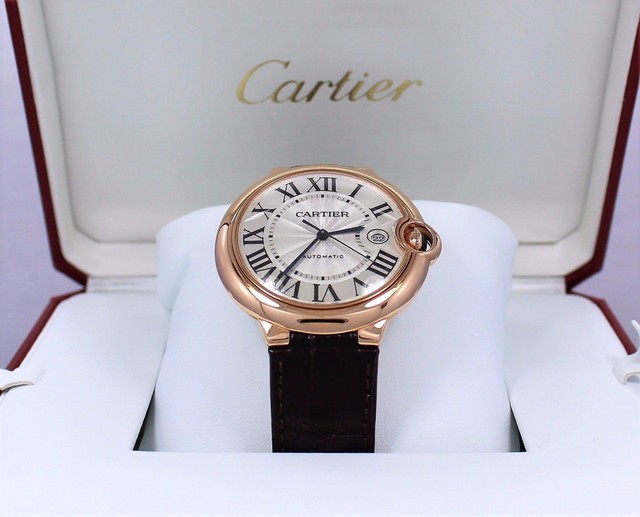 Cartier Ballon Bleu Silver Men's Watch - W6900651 for sale online | eBay