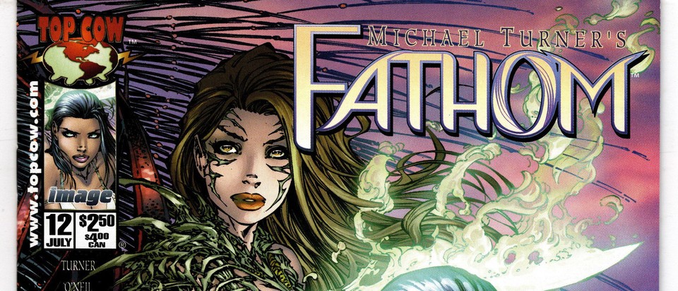 Fathom #12 (1998 Series) NM+ Michael Turner Right Standard Cover Image ...