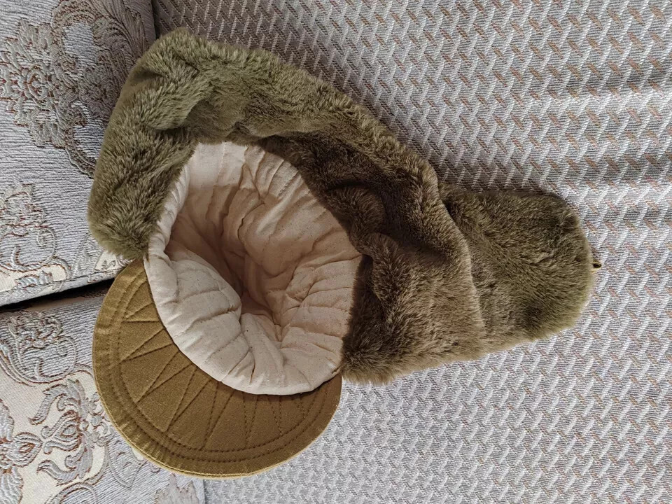 KOREAN WAR CHINESE PLA ARMY SOLDIER TYPE 1950 WINTER COTTON CAP M ...