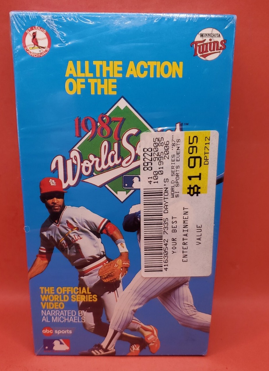 The Official 1987 World Series Video (VHS, 1987) for sale online | eBay