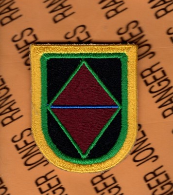 US Army 21st Military Police Company Airborne beret flash patch c/e | eBay