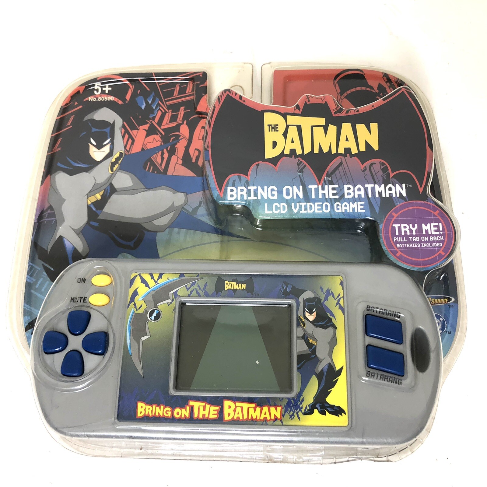 Batman Handheld LCD Video Game Cartoon Network 2006 Bring on Batman DC ...