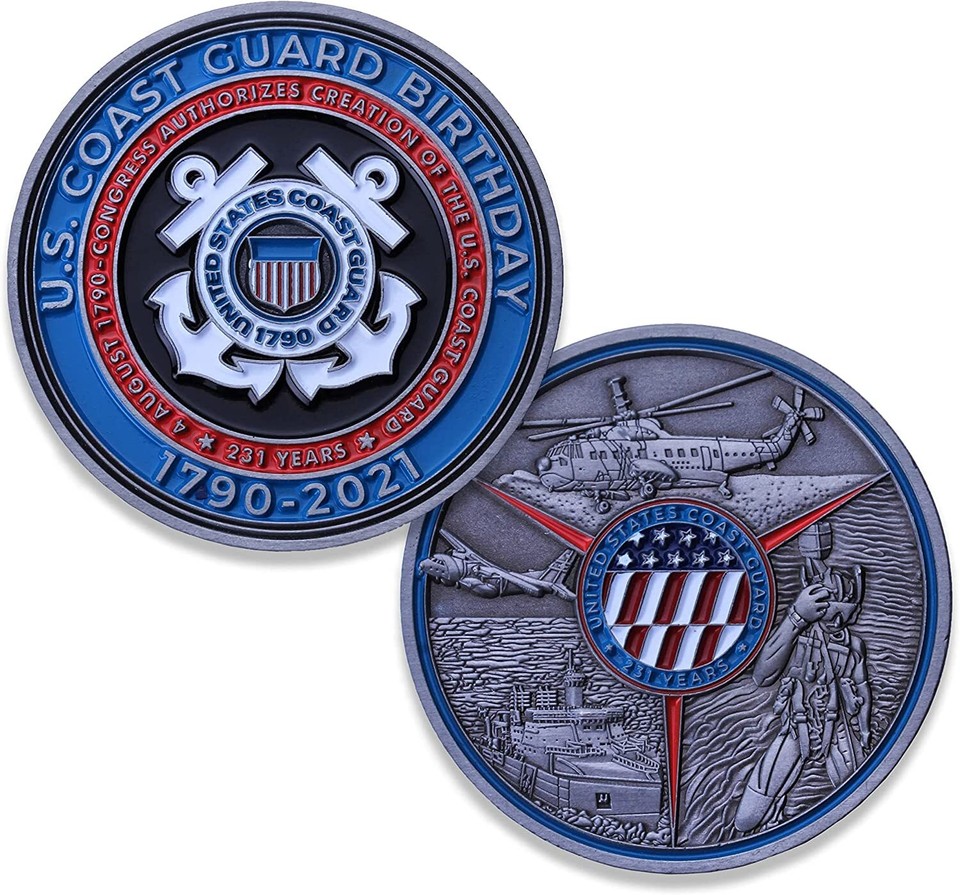 Challenge Coin Starter Set 2021 Military Birthday Edition by Coins For ...
