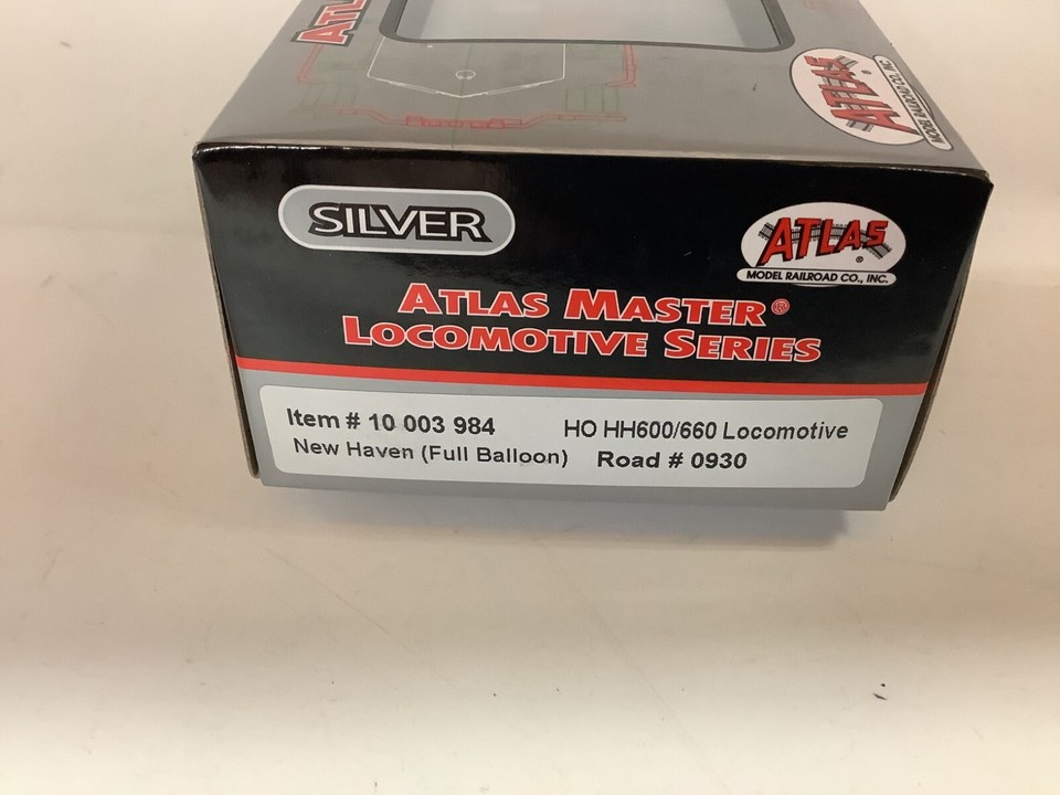 Atlas #10 003 998 HO scale “New Haven" HH600/660 with DCC & Sound Rd ...