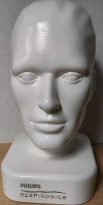 Hard Plastic Adult Male Display Head, Rigid And Super Clean, Gloss ...