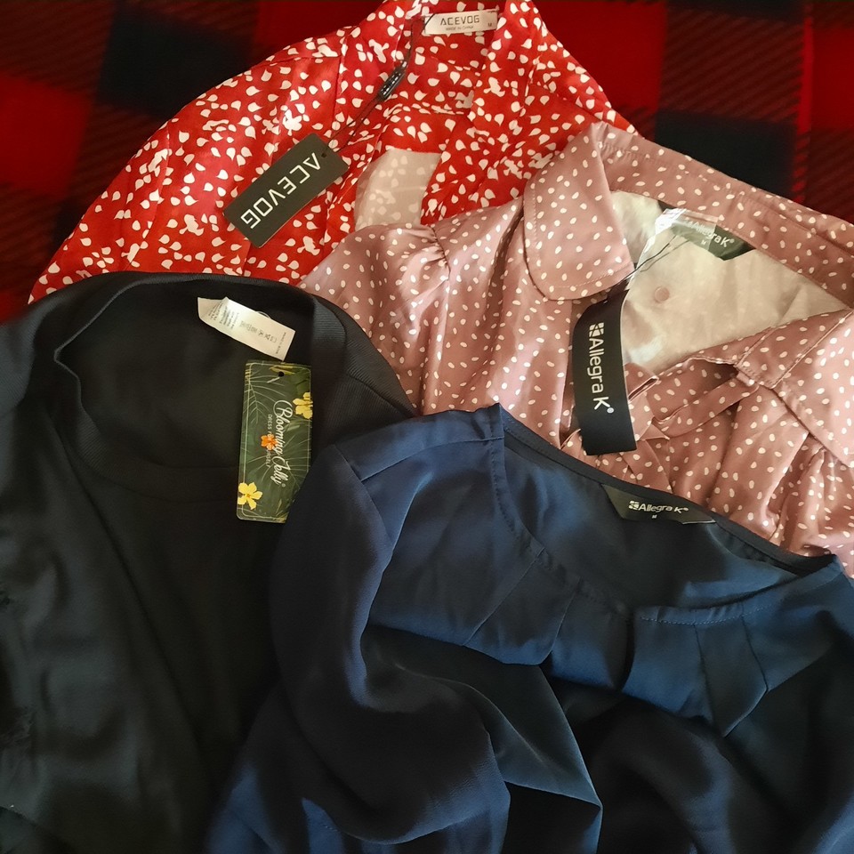 Womans Bulk Clothing Lot Of 10 Items Reseller Clothes Bundle Mixed Lot ...