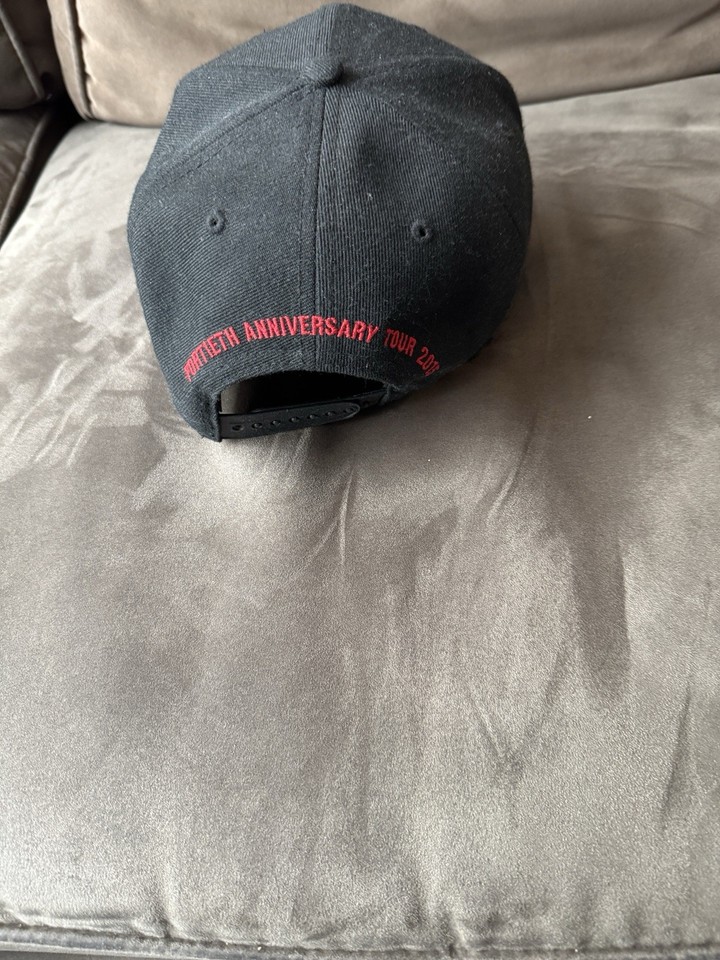 Rush R40 SnapBack Hat 2015 Tour Geddy Lee Alex Lifeson Neil Peart | eBay