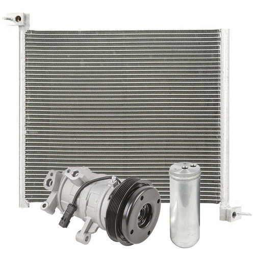 For Chrysler Aspen 2008 2009 AC Compressor w/ A/C Condenser & Drier ...