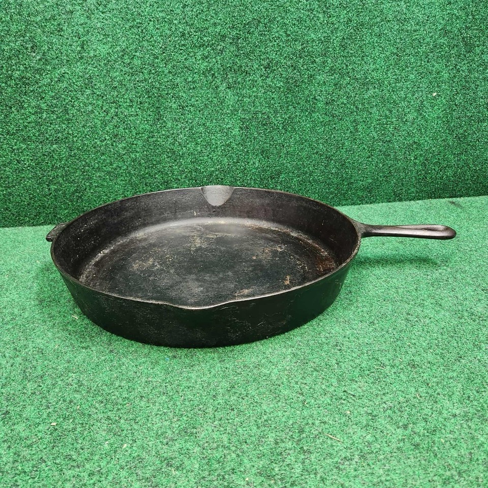 Chicago Hardware Foundry #14 Diamond Logo Cast Iron Skillet 16” No ...