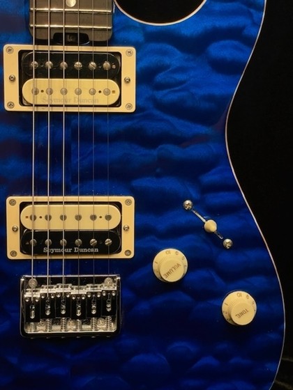 ESP Throbber 'Mod.' -Deep Aqua / Rosewood- 2019 Used Electric Guitar | eBay