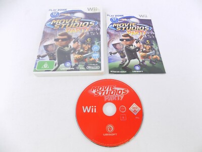 Mint Disc Nintendo Wii Movie Studios Party Wii U Comp. | eBay Australia