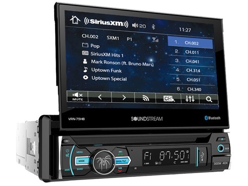 SOUNDSTREAM VRN-75HB DVD MP3 CD PLAYER 7 TOUCHSCREEN GPS NAVIGATION ...