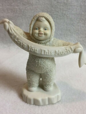 Snowbabies Figurine - 'I Love You This Much' - In Original Packaging | eBay