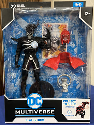 DC Multiverse Blackest Night DEATHSTORM McFarlane 7” Inch 2022 ...