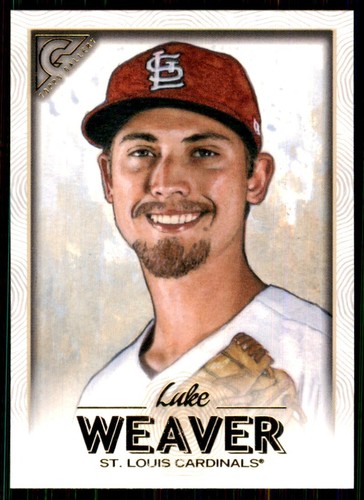 2018 Topps Gallery Luke Weaver St. Louis Cardinals #15 MLB Baseball ...
