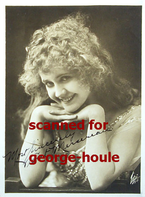 VIOLET MERSEREAU - PHOTOGRAPH - SIGNED - WHITE - SILENT FILM - HELPLESS ...