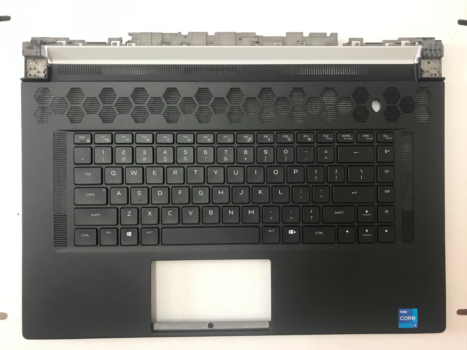GENUINE DELL ALIENWARE M17 R4 PALMREST US Backlit KEYBOARD P/N- 6N1JW ...